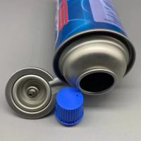 China Controlled-Flow 1-Inch Tinplate Butane Valve for Refillable Fuel Systems for sale