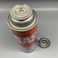 China Precision Controlled 1-Inch Tinplate Butane Gas Valve for Stable Dispensing for sale
