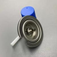 China Precision Tinplate 1-Inch Butane Refill Valve for Controlled Dispensing for sale