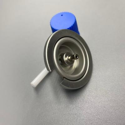 China High-Durability 1-Inch Outdoor Cooking Stove Valve with Red Protection Cap for sale