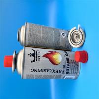 China Butane Stove Valve with Red Safety Cover for Portable Camping Stoves for sale