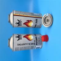 China Butane Stove Valve with Red Safety Cover for Portable Camping Stoves for sale
