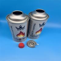 China Butane Gas Stove Valve With Durable Protective Red Cap Design Ideal for Camping for sale