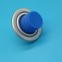 China High-Precision Refillable Gas Canister Valve for Beverage Carbonation Systems with Integrated Pressure Gauge for sale