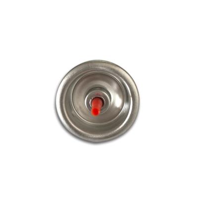 China Safety Butane Gas Lighter Refill Valve 25.4mm Size With Buna Gasket for sale