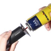 China Customized Gas Lighter Refill Valve One Inch Adapter With Stainless Steel Spring for sale