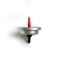 China Custom Logo Butane Torch Fill Valve With Adapter Tinplate Mounting Cup for sale
