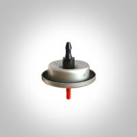 China Custom Logo Butane Torch Fill Valve With Adapter Tinplate Mounting Cup for sale