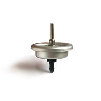China Universal Butane Lighter Gas Refill Valve with Plastic/Metal Stem and Down Dimples Mounting Cup for sale