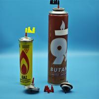 China High-Flow Butane Refill Valve for Industrial Heaters with Anti-Backflow Protection for sale