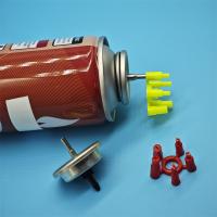 China Eco-Conscious Butane Refill Valve for Camping Stoves with Biodegradable Seal Rings for sale