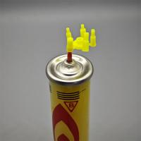 China Durable lighter gas refill valve with adaptor for professional users with corrosion resistance for sale
