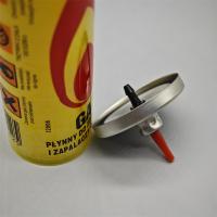 China Compact lighter gas refill valve with adaptor for travelers with space-saving design for sale