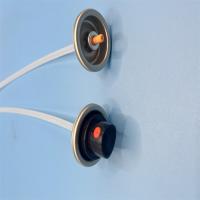 China Dual Orifice Aerosol Valve Stainless Steel Spring Spray Paint Component for DIY projects for sale