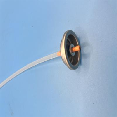 China Stainless Steel Spray Paint Valve with Standard Natural Dip Tube for Aerosol Applications for sale