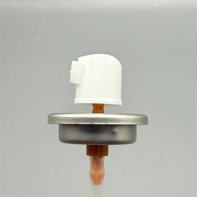 China Aerosol Paint Valve, Spray Can Valve Ideal for Industrial Coating, Furniture Refinishing, High Compatibility, Smooth Dispensing for sale