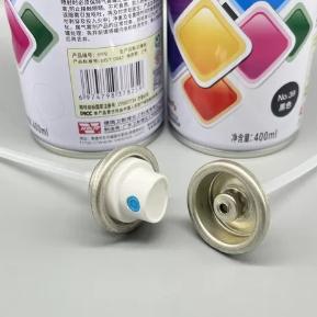 China Coated Color-Match Female Paint Spray Valve and Actuator Set for sale