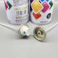 China Color-Coordinated Pre-Coated Female Paint Spray Valve and Actuator Set Ready-to-Install for Aerosol Applications for sale