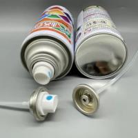 China Color-Coordinated Pre-Coated Female Paint Spray Valve and Actuator Set Ready-to-Install for Aerosol Applications for sale