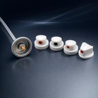 China Refined Male Aerosol Paint Valve with Strong Sealing and Pre-Colored Finish for sale