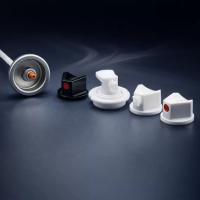 China Advanced Pre-Colored Male Aerosol Paint Valve for Visually Unified Packaging for sale