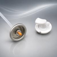 China Color-Finished Male Aerosol Valve with Strong Sealing Performance and UV-Resistant Coating for Paint Packaging for sale