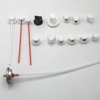 China Standard Dip Tube Natural Spray Paint Valve With Stainless Steel Spring for sale