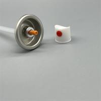 China 1 Inch Aerosol Spray Paint Valve with Metal Actuator for Industrial Use for sale
