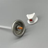 China 1 Inch Aerosol Spray Paint Valve with Metal Actuator for Industrial Use for sale