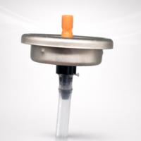 China Medical-Grade Oxygen Aerosol Valve with Sterile Dispensing Technology for Portable Oxygen Canisters for sale
