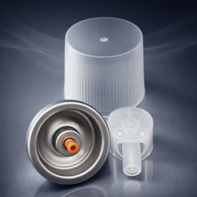 China High-Purity 25.4mm Oxygen Aerosol Valve with Precision Engineering for Pressurized Oxygen Canisters for sale