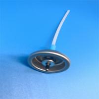 China Metallic Silver Aluminum Aerosol Valve Button Actuator Free Samples for sale