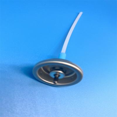 China Metallic Silver Aluminum Aerosol Valve Button Actuator Free Samples for sale