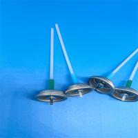 China Metallic Silver Aluminum Aerosol Valve Button Actuator Free Samples for sale
