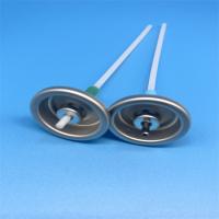China Metallic Silver Aluminum Aerosol Valve Button Actuator Free Samples for sale