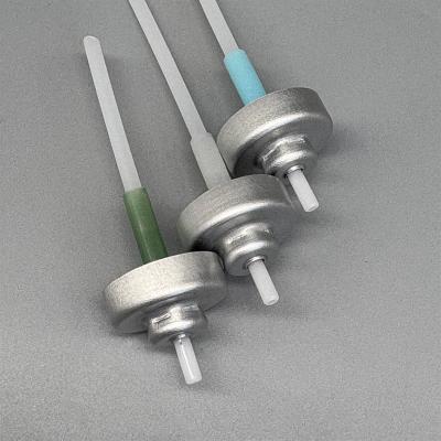 China Professional 20mm Plastic Stem Metered Aerosol Valve for Beauty Salons with Hygienic Design for sale