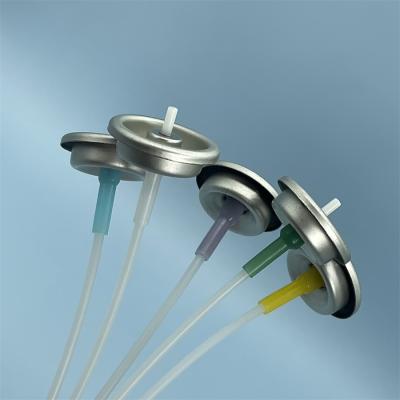 China One Inch Plastic Stem Metering Valve For Aerosol Packaging Systems And Cosmetic Spray Applications With Precise Dispensing Control Usage for sale