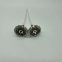 China Metered Aerosol Valve Metered Valve Type Spray Rate 120mcl Silver for sale