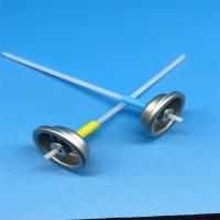 China Aluminum Universal Button Actuator Metered Aerosol Valve Mist Spray Pattern Free Samples for sale