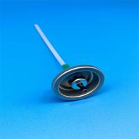 China Universal Metered Aerosol Valve Spray Rate 50-200mcl Gasket Seal Silver Actuator Free Samples for sale