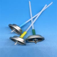China Precise Silver Metered Aerosol Valve For Consistent 50-200mcl Spray Rate for sale