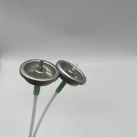 China Button Actuator Aluminum Aerosol Valve with Mist Spray Pattern in 50-200mcl Rates for sale