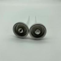 China Button Actuator Aluminum Aerosol Valve with Mist Spray Pattern in 50-200mcl Rates for sale