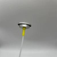 China Aluminum Mist Aerosol Valve With Free Sample Silver Color Universal Compatibility for sale