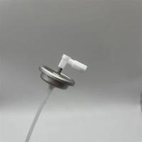China Aluminum Button Actuator Metered Aerosol Valve for Gasket Sealing for sale