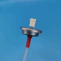 China Silver Aluminum Metered Aerosol Valve for Universal Compatibility for sale