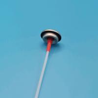 China Button Actuator Type Metered Aerosol Valve for Aerosol Cans Accurate Dispensing for sale