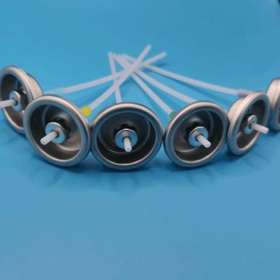 China High-Standard Metered Aerosol Valve 0.1-0.2 Ml/s Flow Rate Button Actuator Tianjin Port for sale