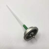 China Silver Metered Aerosol Valve with Universal Compatibility at Tianjin Port for sale