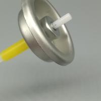 China Elegant Metered Aerosol Valve for Premium Haircare Sprays with Fine Mist and Controlled Output for sale